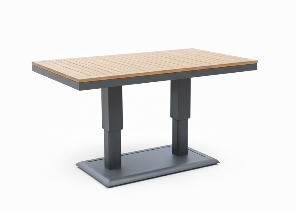 Belito Lotte Tafel Antraciet Hoog - Verstelbaar – Loungesetland